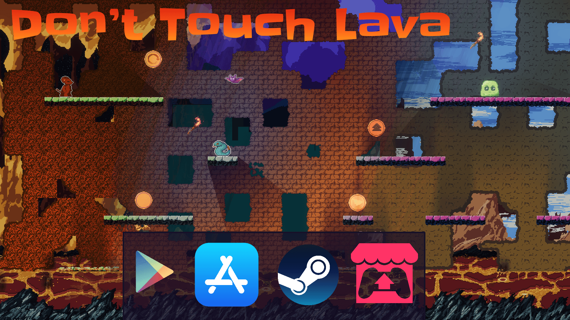 Don't Touch Lava | Pixel Booty
